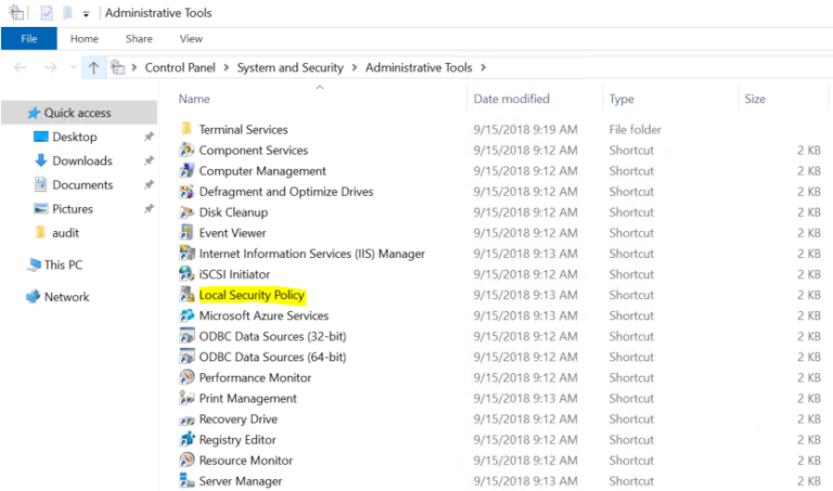 Secure Windows Server Checklist | Administration of servers and ...