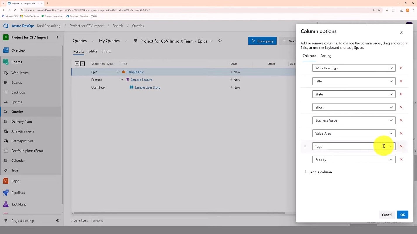 How to Import Requirements from Excel into Azure DevOps Boards ...
