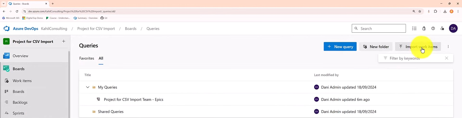 How to Import Requirements from Excel into Azure DevOps Boards ...