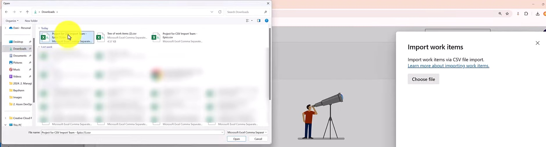 How to Import Requirements from Excel into Azure DevOps Boards | Administration of servers and ...