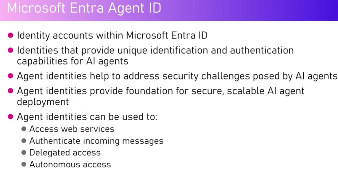Microsoft Entra Agent ID: Purpose, Capabilities, and Architecture ...