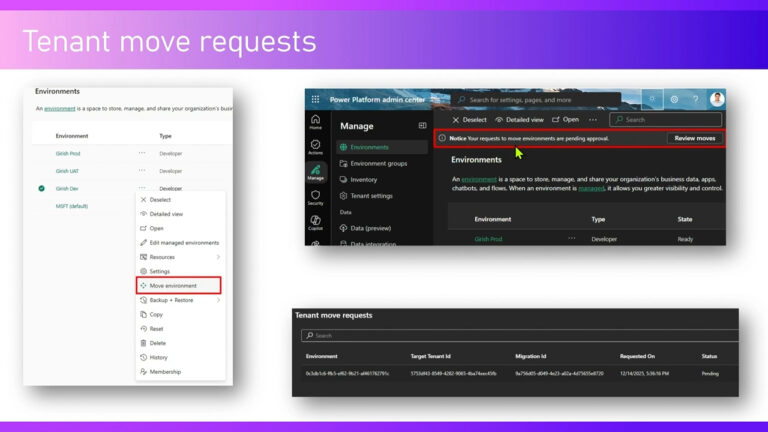 Tenant-to-Tenant Environment Migration in the Power Platform Admin ...
